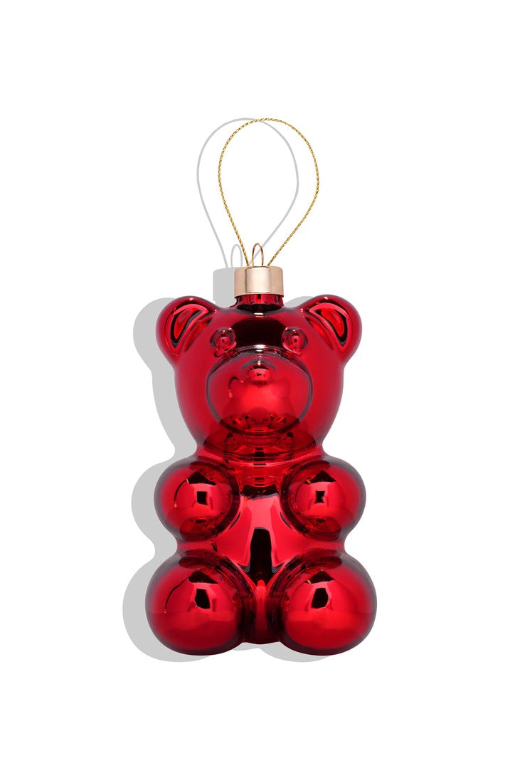 CRYSTAL HAZE Nostalgia Bear Ornament BLUSHING RED – Balance Geelong