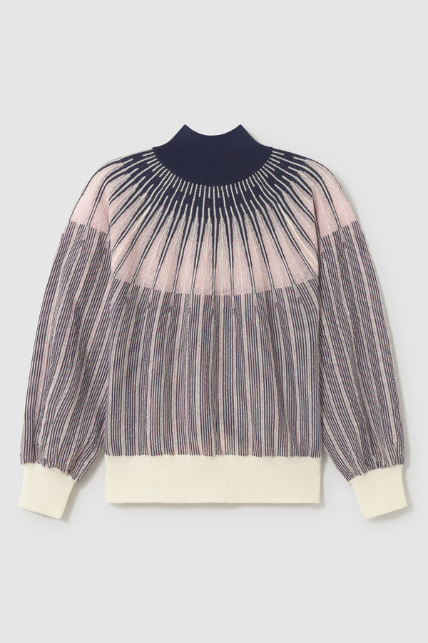 SITA MURT Radial Funnel Neck Knit - Balance Geelong